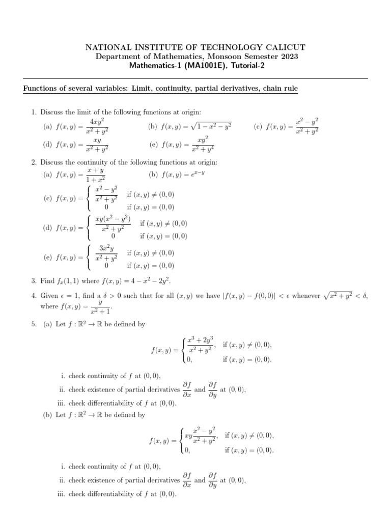 Tutorial 2 | Download Free PDF | Mathematical Objects | Mathematical Relations