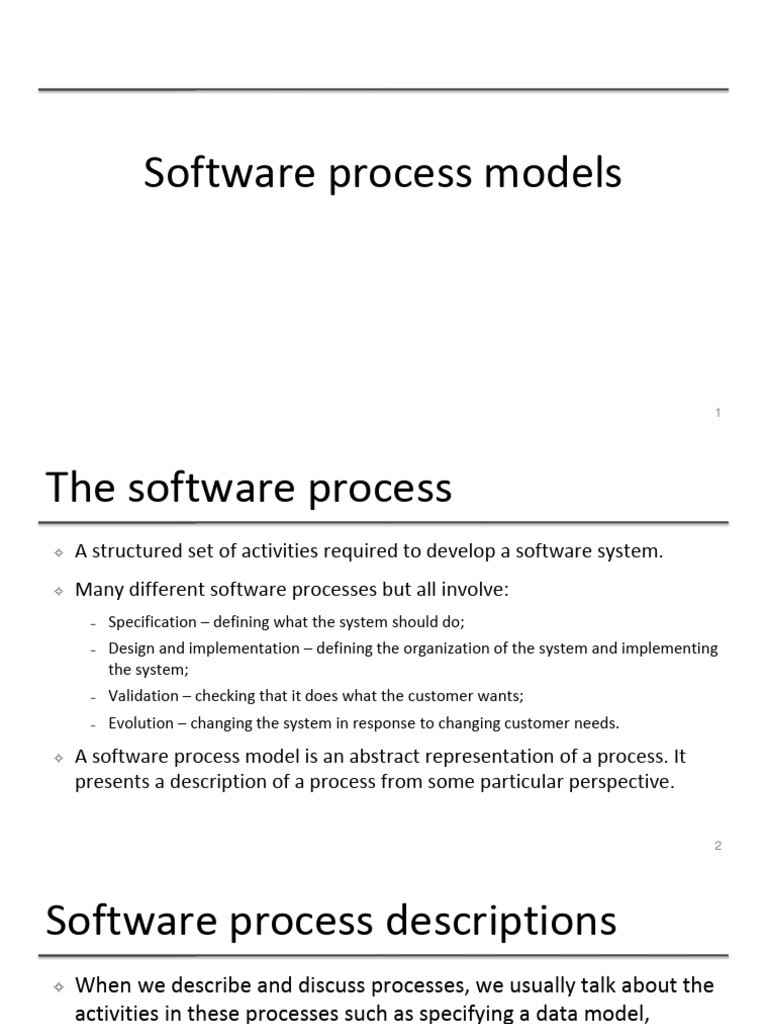 3.software Process Models | Download Free PDF | Software Development Process | Agile Software ...