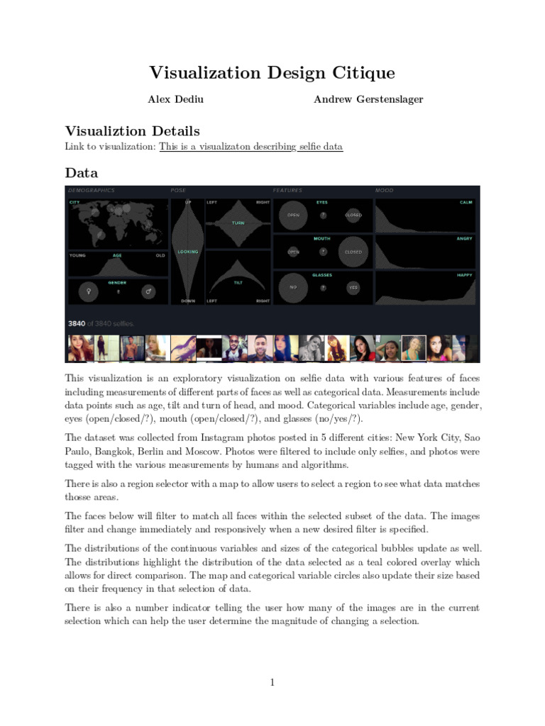 Visualization Design Citique | PDF | Information Science | Computing