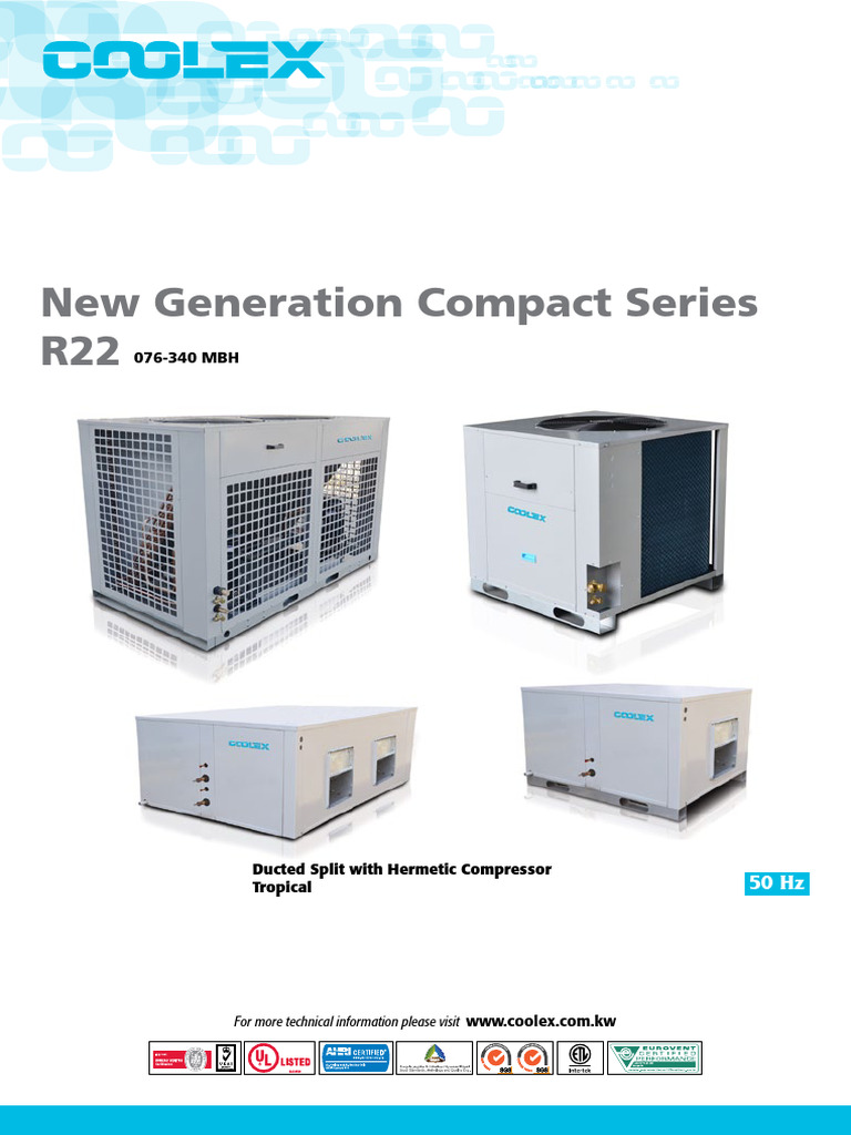 Coolex Dx Units | PDF | Air Conditioning | Thermostat