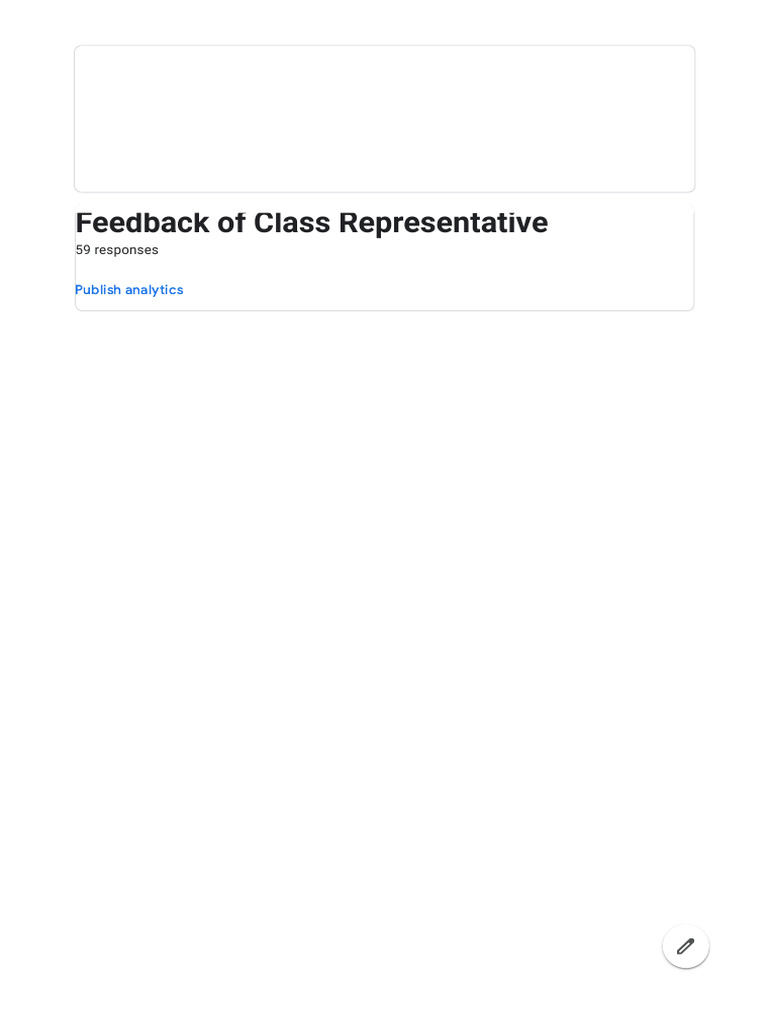 Class Representative Feedback Summary | PDF