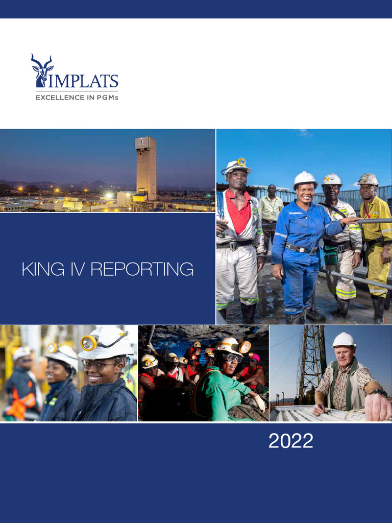 King-Iv-Reporting-2023 - IMPLATS | PDF | Governance | Regulatory Compliance
