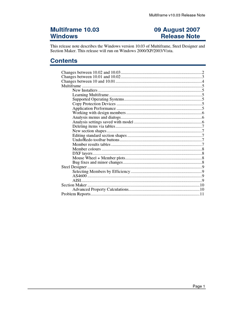 MFRel Note | Download Free PDF | Installation (Computer Programs) | Operating System