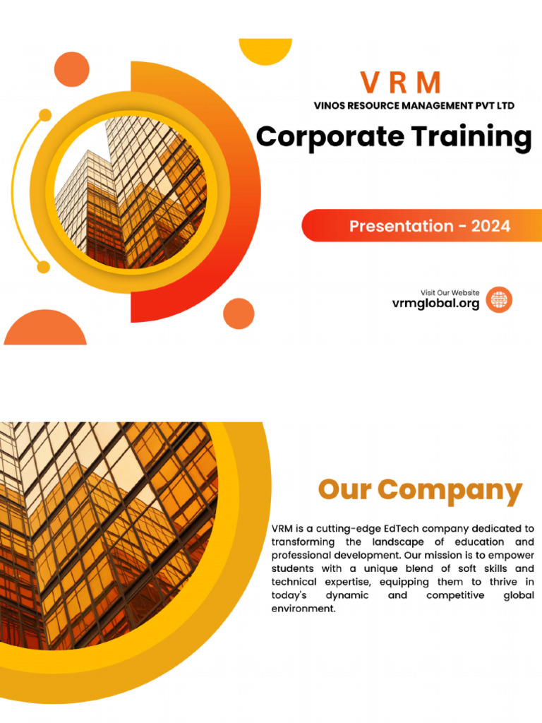 VRM Corporate Training | PDF