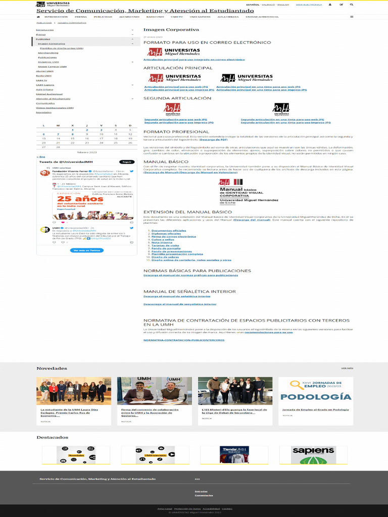 Ejemplo de Estructura Web para Un Blog de Comunidación Institucional | PDF