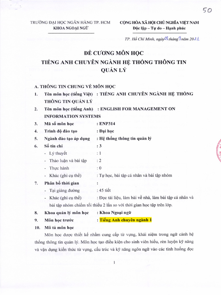 Tieng Anh CN HTTTQL | PDF