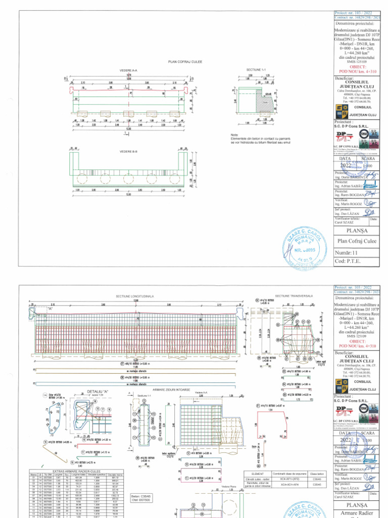 Proiect tehnic pod km 4+310 Part3 | PDF