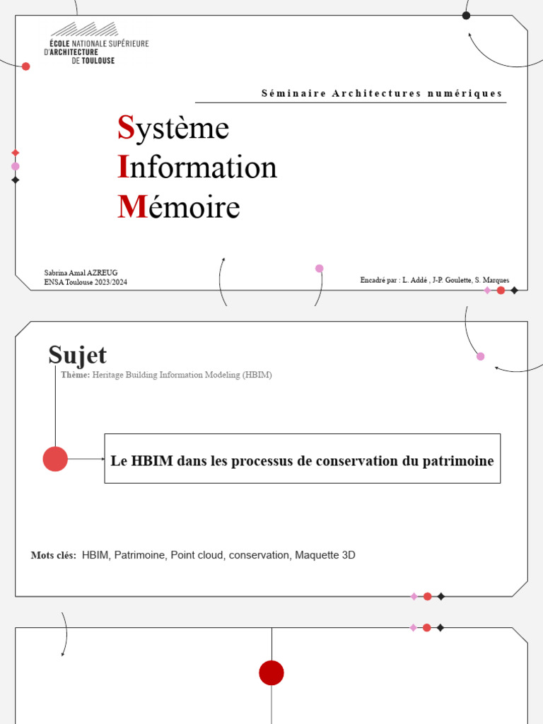 HBIM et conservation du patrimoine | PDF | Building information ...