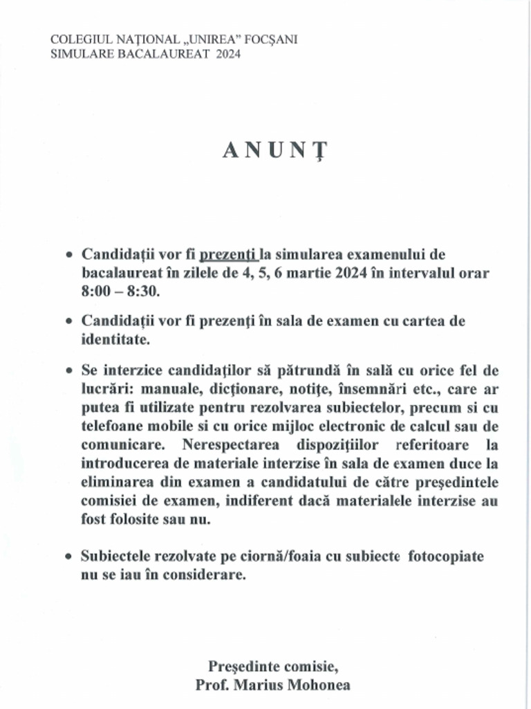 ANUNT | PDF
