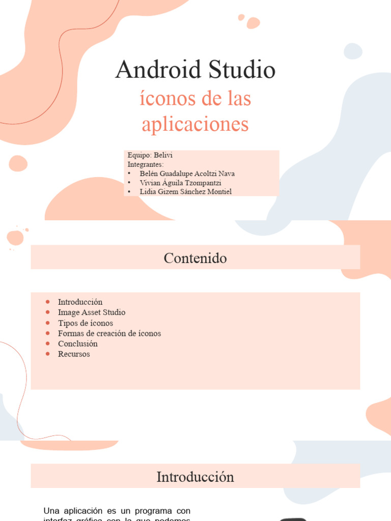 Iconos Android Studio-1 | PDF | Android (sistema operativo) | Software de la aplicacion