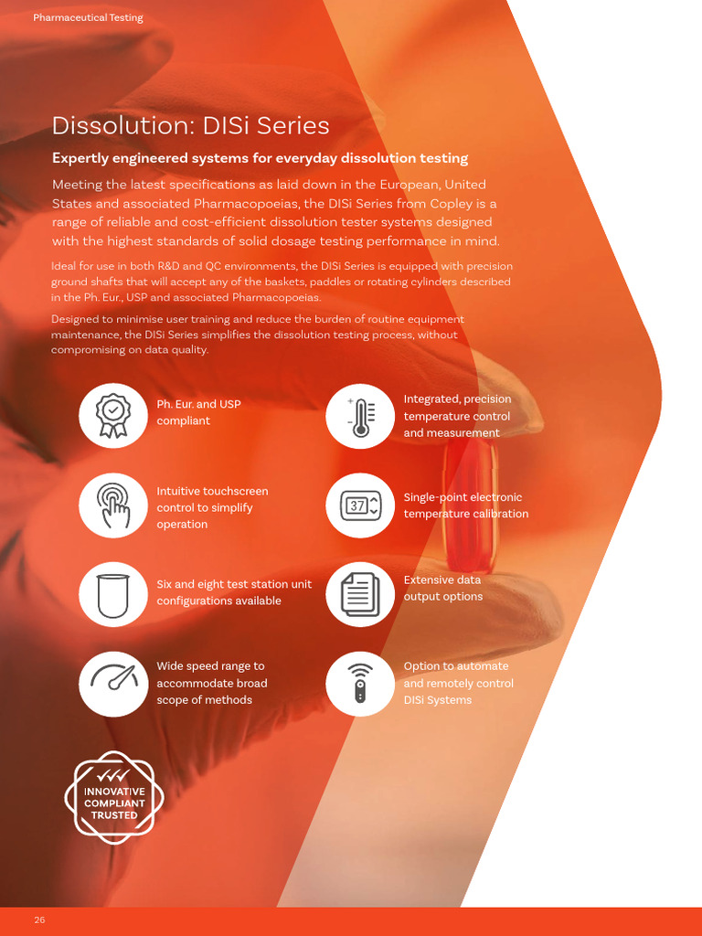 Dissolution Copley | PDF | Calibration | Touchscreen