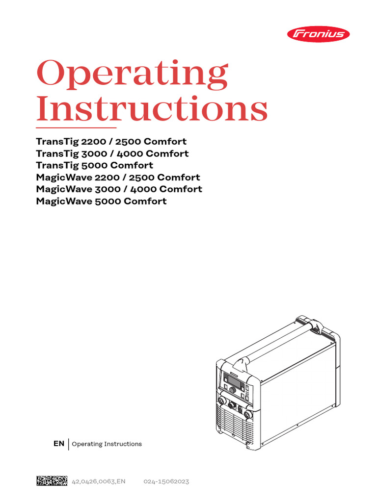 Fronius Magicwave | PDF | Welding | Construction