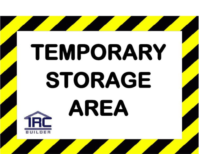 Temporary Storage Area | PDF