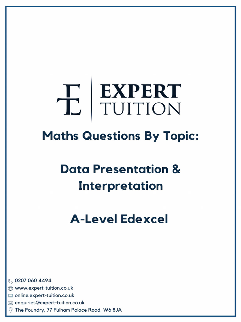 Data Presentation Interpretation | PDF | Linear Regression | Regression Analysis