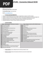 Economics - 0455 - Igcse Aid | PDF | Economics | Macroeconomics