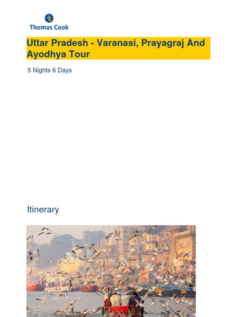 Varanasi Tour | PDF