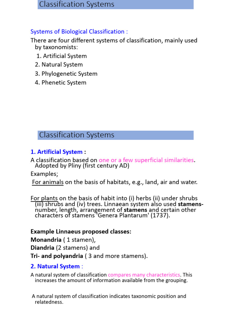Lecture1 Microbial Taxonomy | Download Free PDF | Taxonomy (Biology ...
