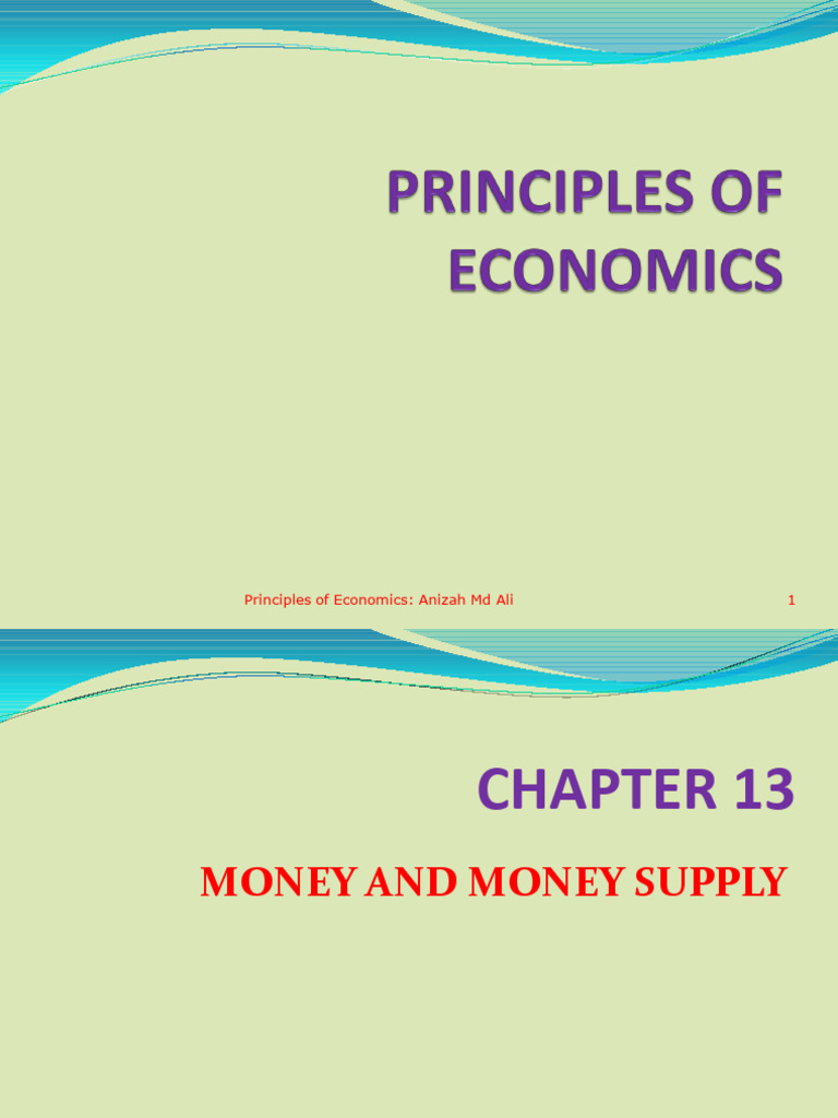 Chapter 13 Power Point Edit 2023 (September) | PDF | Money | Banks