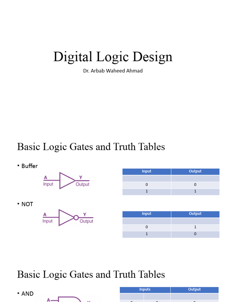 BEE - Logic Design | Download Free PDF | Logic Gate | Electronic Engineering