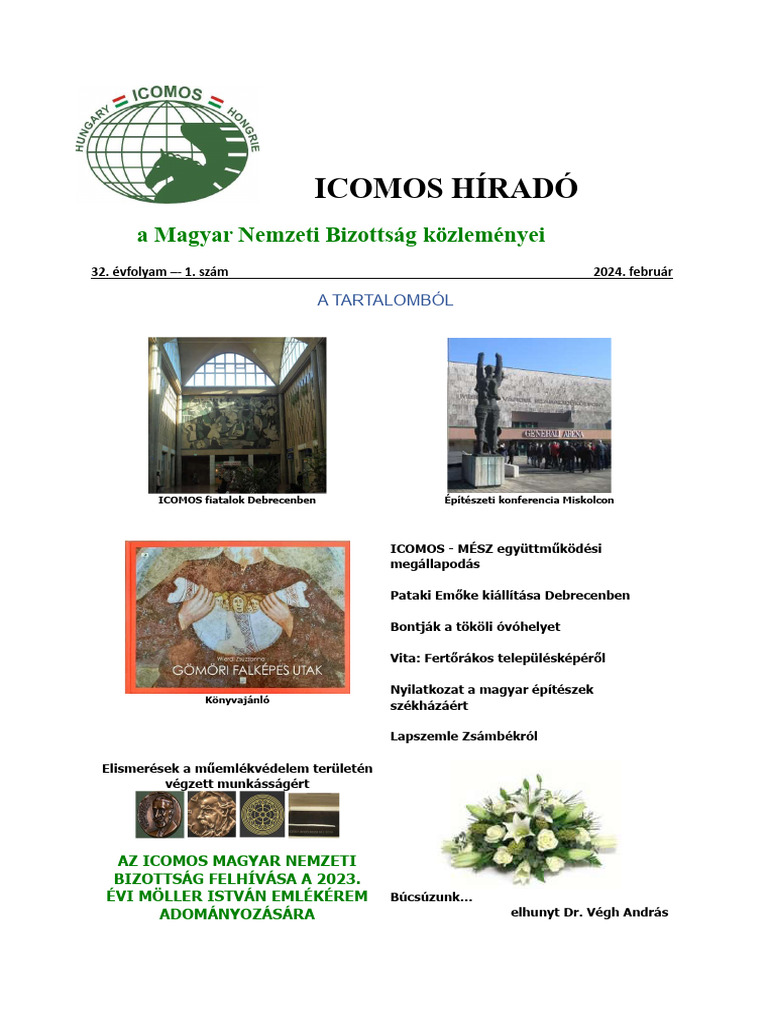 Icomos Hirado 2024 1 | PDF