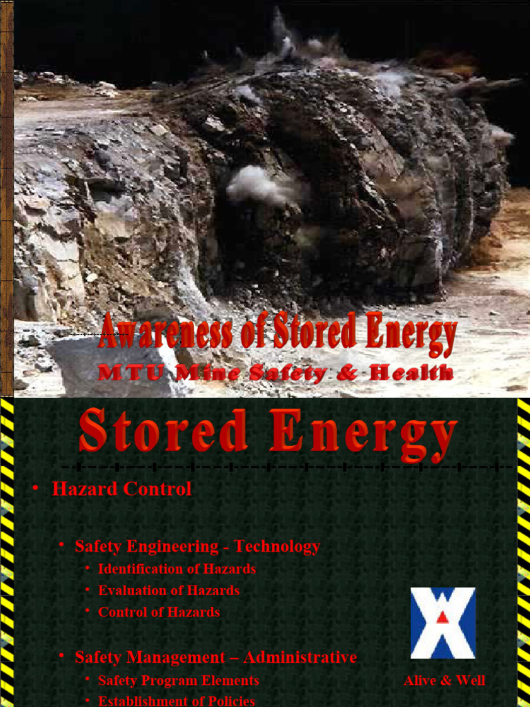 Stored Energy Gillis Part 1 | PDF | Hazards | Potential Energy