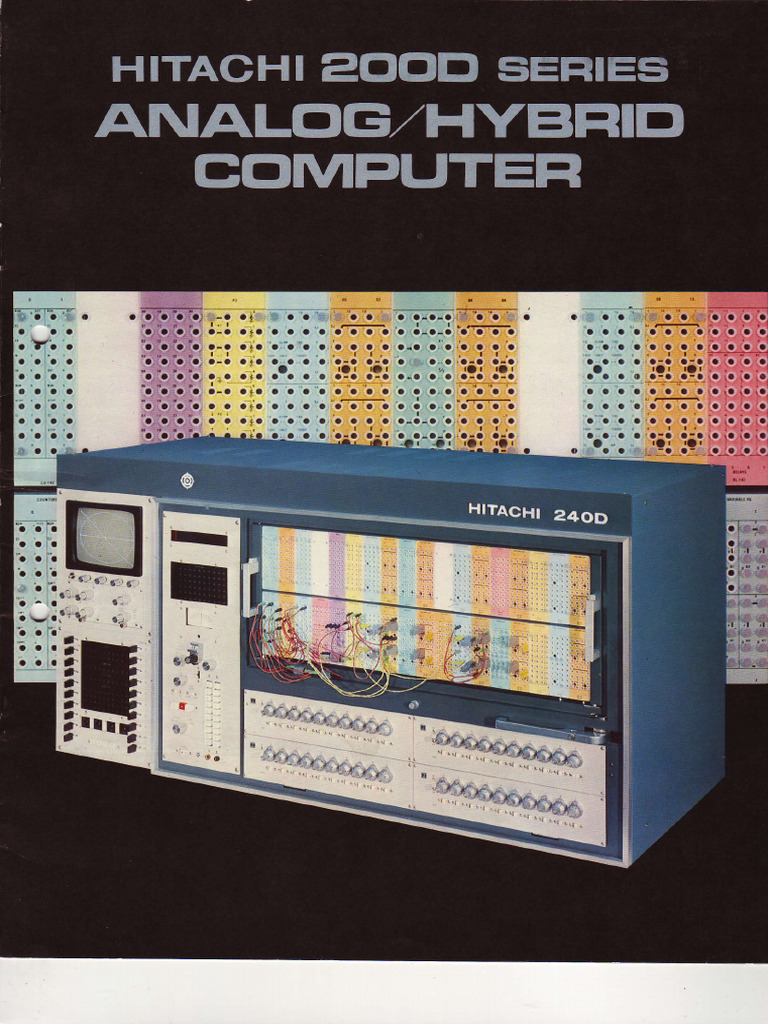 Hitachi 200d Brochure | PDF | Electronic Circuits | Electricity