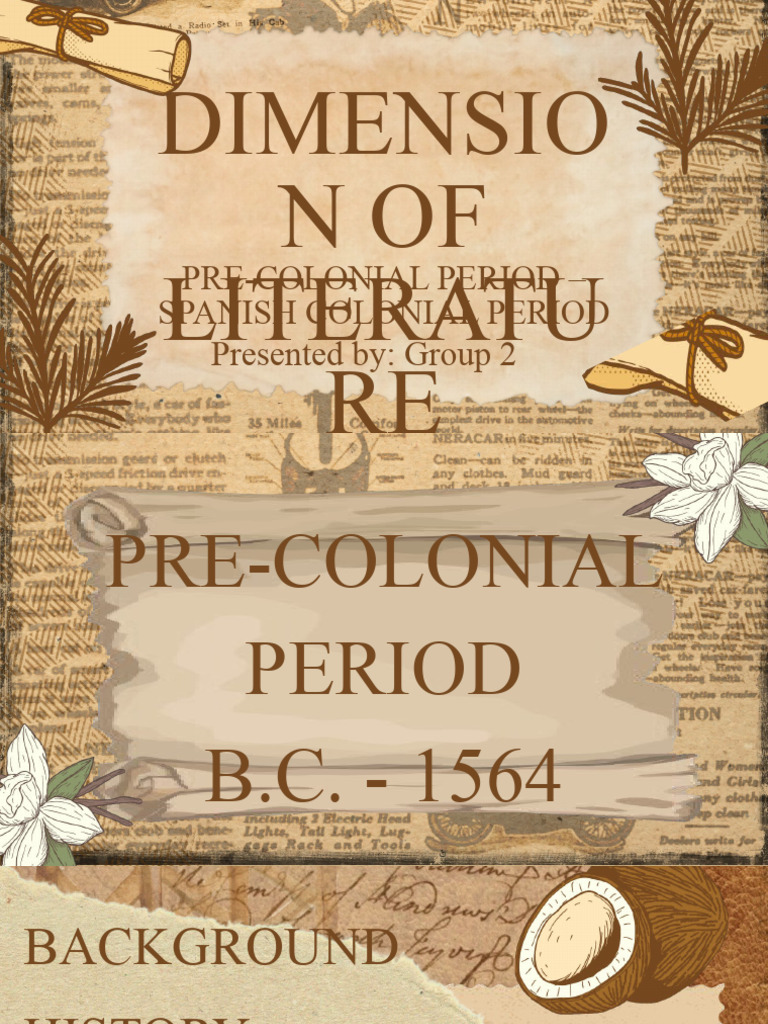 Pre-Colonial Philippine Literature Overview | PDF | Legends | Deities