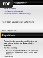 Tutorial Rapidminer | PDF