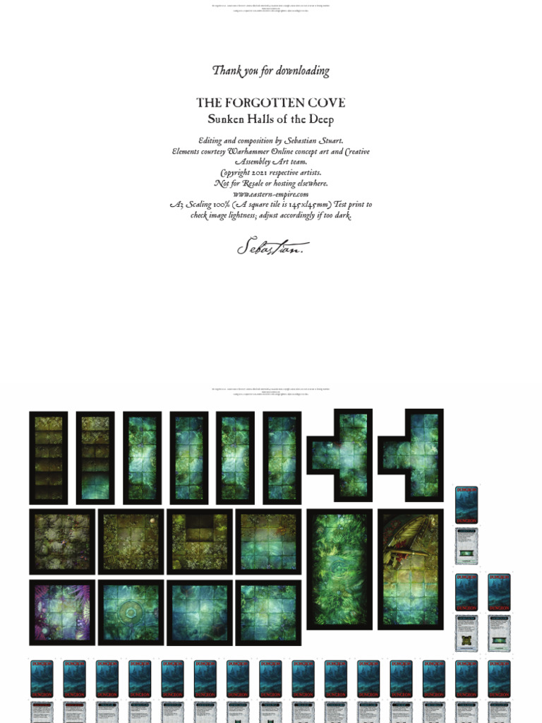 Forgotten Cove Dungeon 2021 | PDF | Art