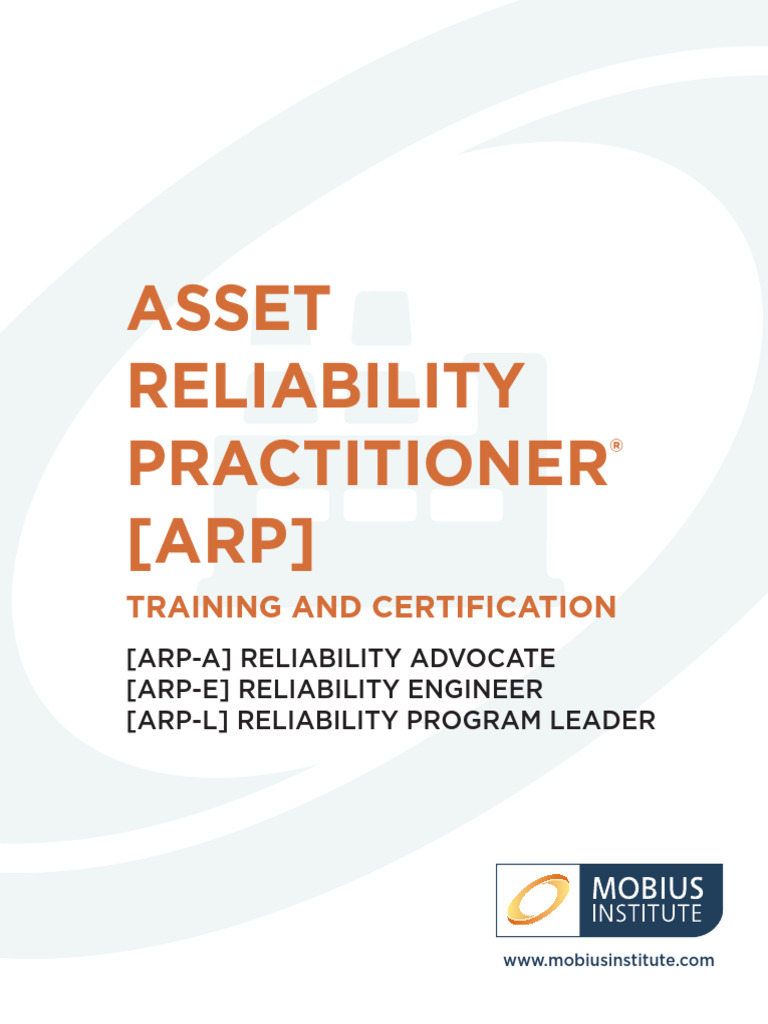 Mobius Institute ARP Brochure | PDF | Reliability Engineering ...