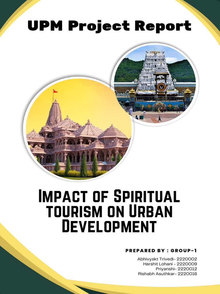Urban Planning - Impact of Spiritual Tourism On Urban Development | PDF | Tourism | Sustainability