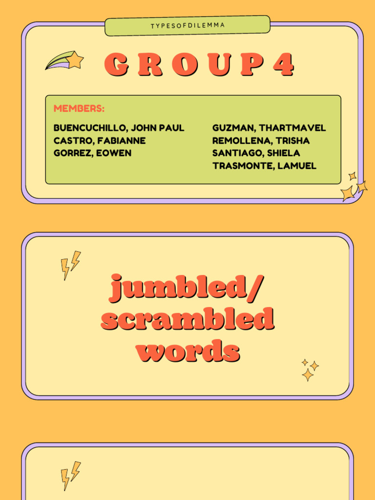 Types of Dilemma - Group 4 | PDF | Cancer | Pneumonia
