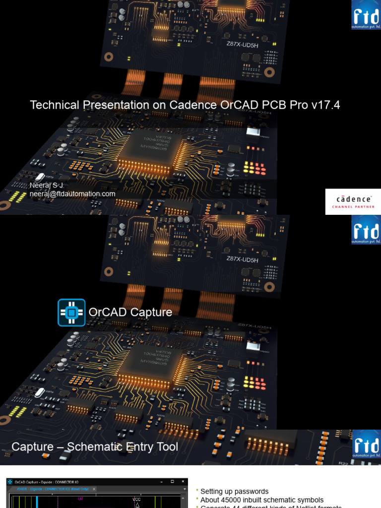 Updated OrCAD PCB Pro 17 4 | PDF | Printed Circuit Board | Computer Engineering