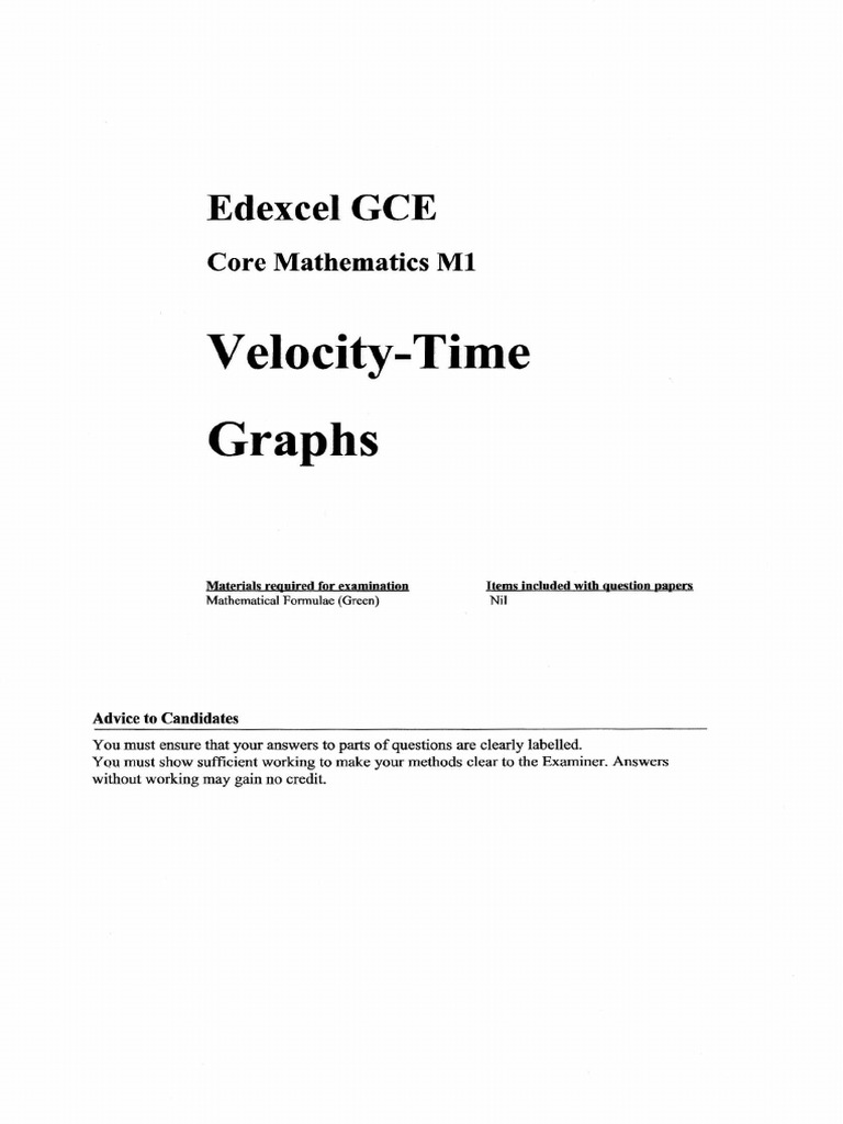 vt graphs | PDF