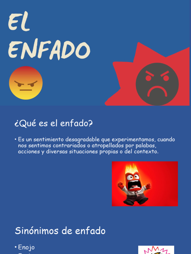 Las Emociones (Enfado) | PDF