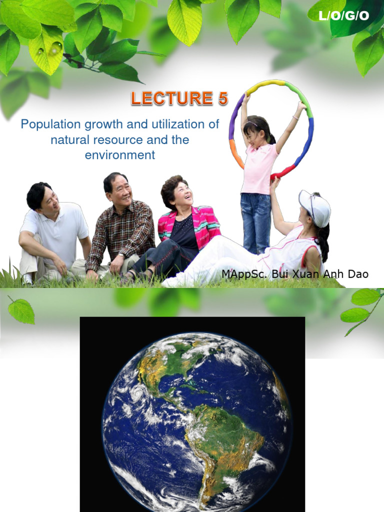 Lecture 5 Population Growth 3.22 | PDF | Total Fertility Rate ...