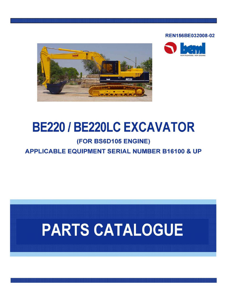 Be220 Parts Catalogue | PDF | Screw | Mechanical Engineering