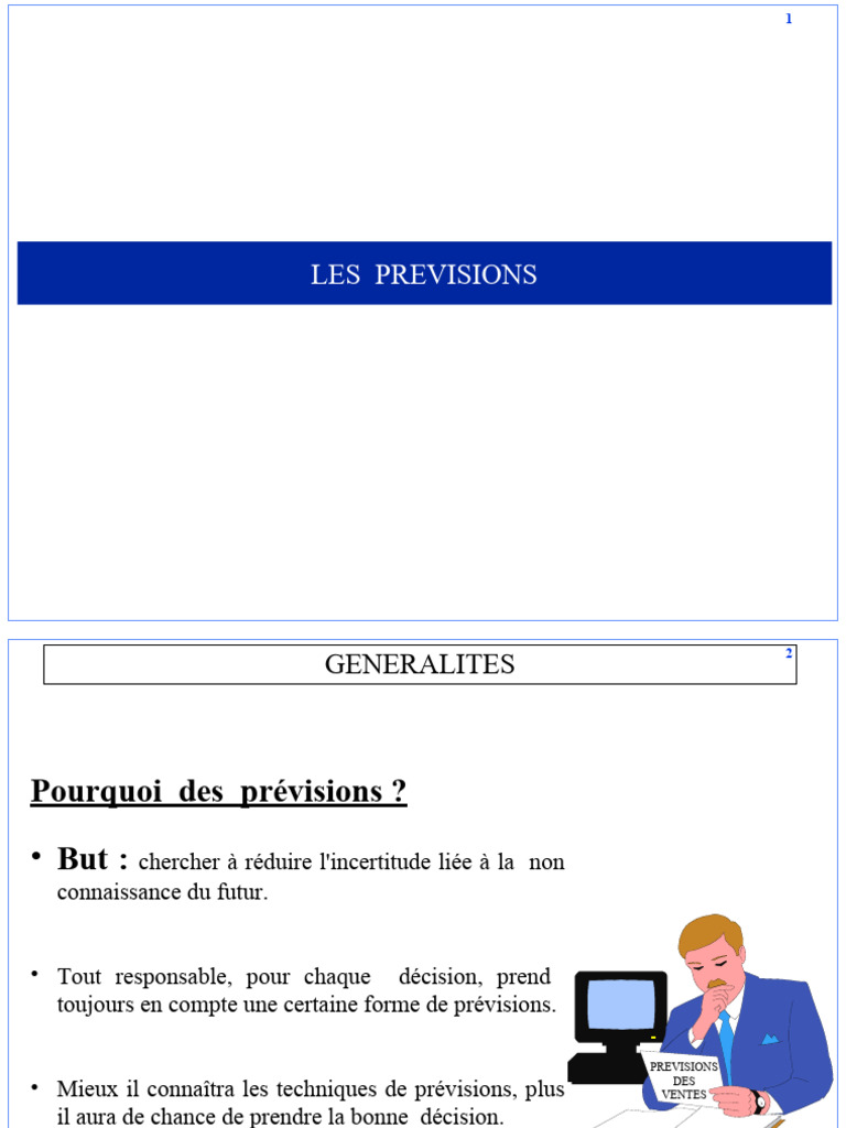 PR É Visions | PDF | Prévision économique | Moyenne mobile