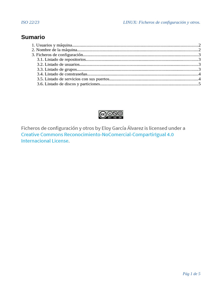 4-Ficheros de Usuarios, Grupos y Contraseñas | PDF | Software | Tecnología de sistema operativo