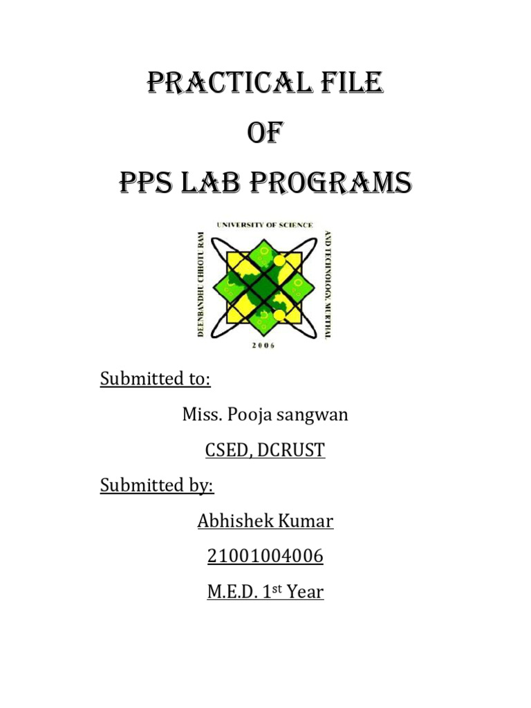 PPS File New Abhishek 1 | Download Free PDF | Software Engineering | Computer Engineering