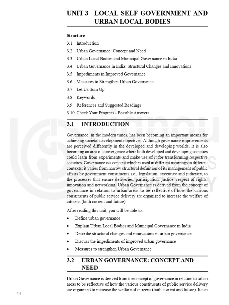 Municipalities Notes | PDF | Governance | Government