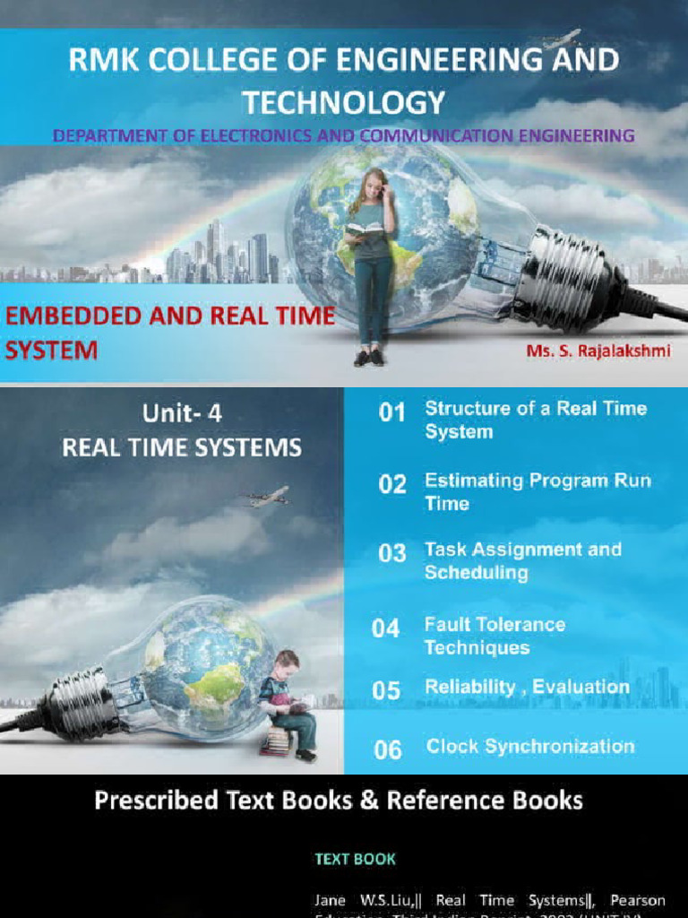 UNIT 3 PART 1 Introduction-And-Structure-Of-A-Real-Time-System | PDF UNIT 3 PART 1 Introduction-And-Structure-Of-A-Real-Time-System | PDF