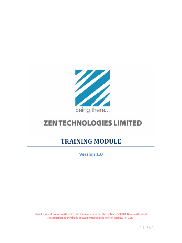 Zen Technologies LTD - R&D Engineers Training Module | PDF | Transistor ...