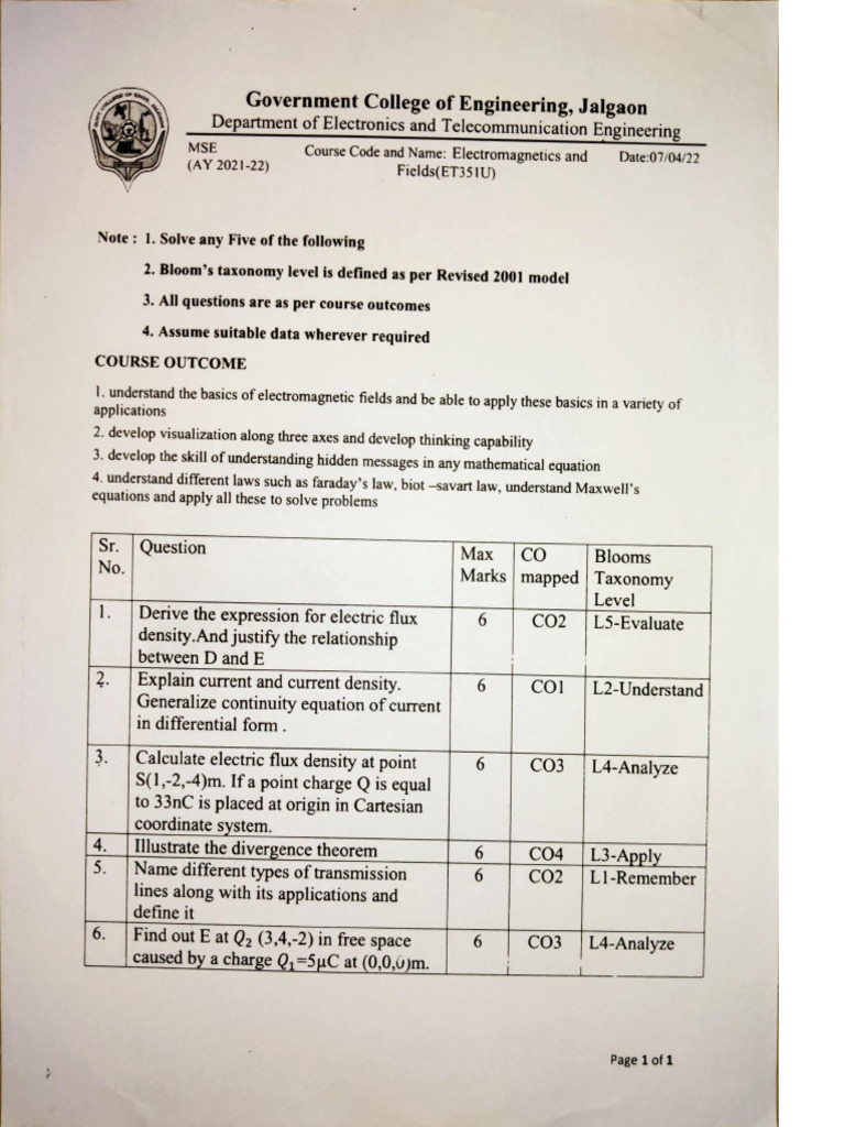 3 RD Year Ese P | PDF