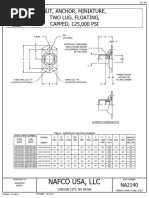 Nasm21250 (MS21250, Nas624 .. Nas644) | PDF | Screw | Building Materials
