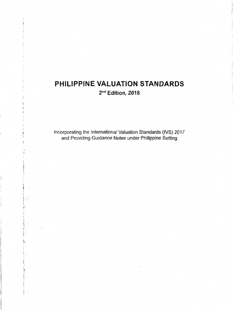 PVS 2018 | PDF | Real Estate Appraisal | Valuation (Finance)