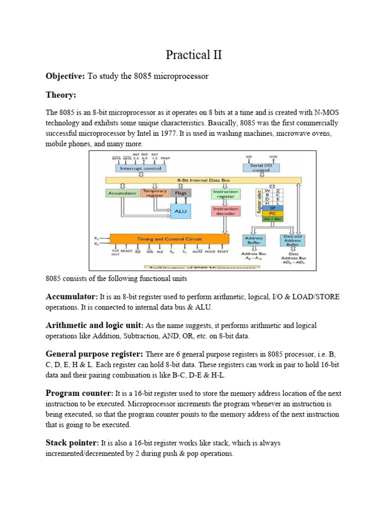 Mohammad Alfaiz Khan-CSO Practical2 | PDF | Central Processing Unit | Input/Output
