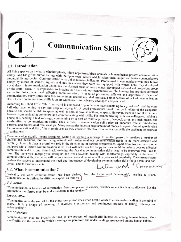 Communication Skill | PDF