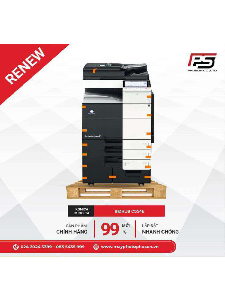 Konica Minolta Bizhub C554e Refurbished | PDF
