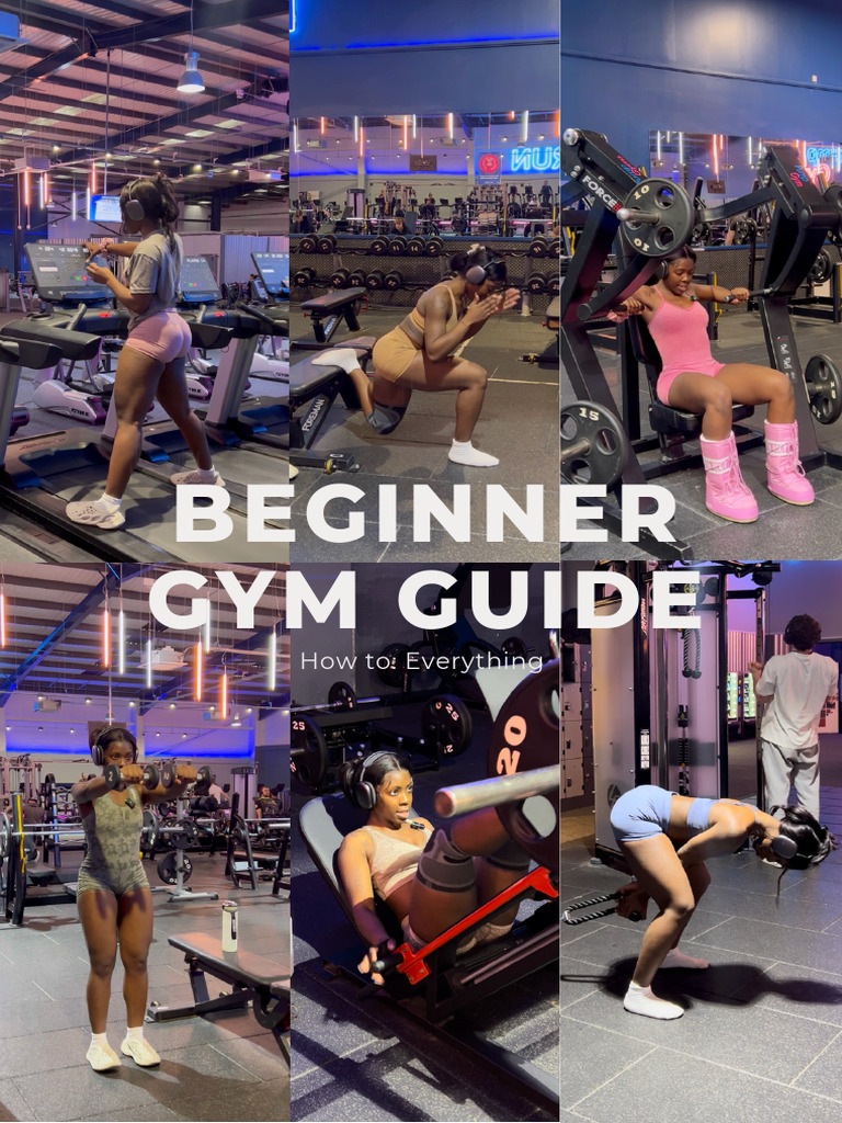 Beginner Guide To The Gym | PDF | Strength Training | Aerobic Exercise